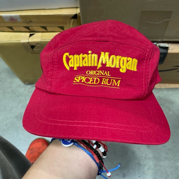 Accessories | Vintage 8s 90s Captain Morgan Original Spiced Rum 5 Panel ...